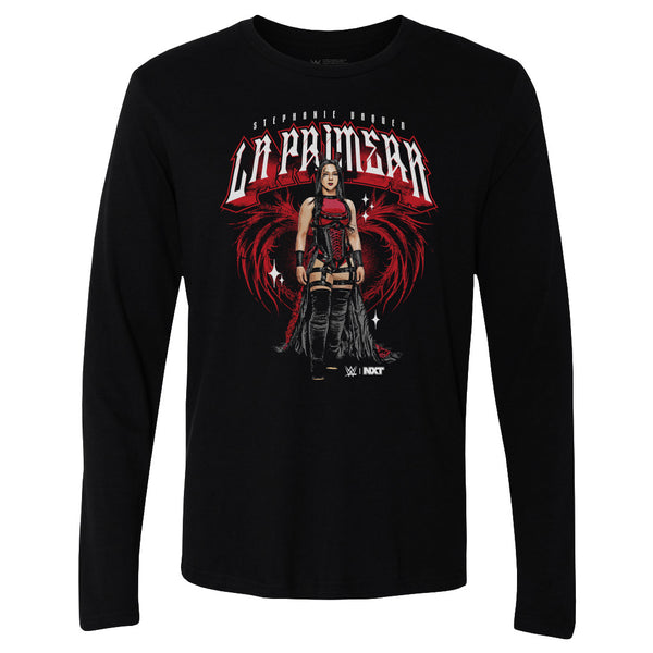 Stephanie Vaquer Men's Long Sleeve T-Shirt | Women Superstars WWE Men's ...