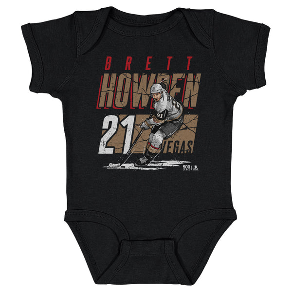 Brett Howden Baby Clothes | Vegas Hockey Kids Baby Onesie | 500 Level ...