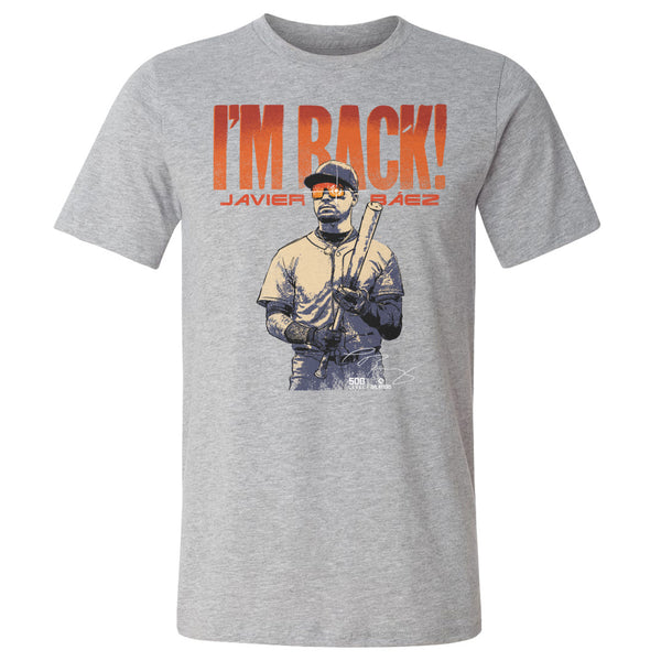 Javier Baez Shirt | Detroit Baseball Men's Cotton T-Shirt | 500 Level ...