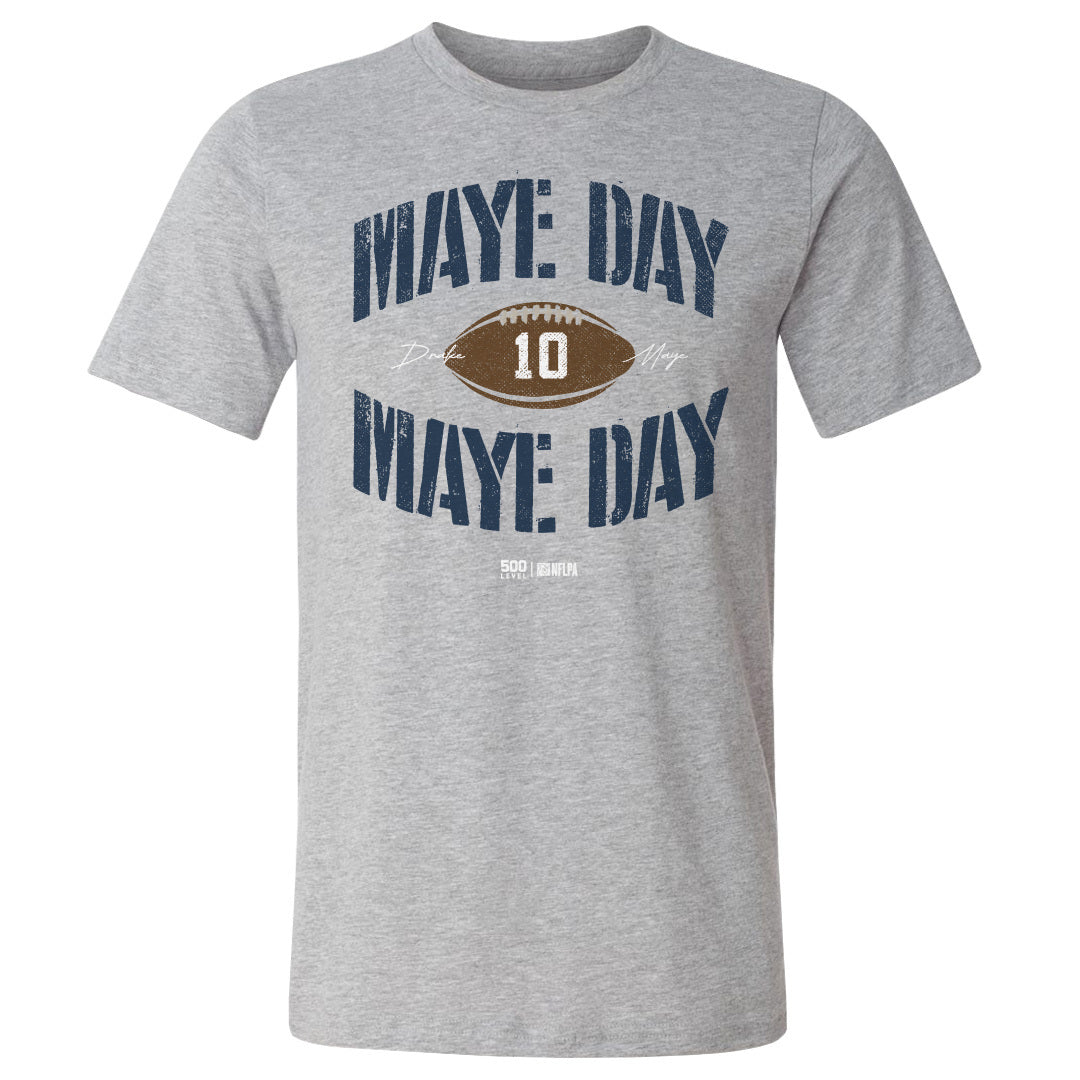 Drake Maye Shirt | New England Football Men's Cotton T-Shirt | 500 ...