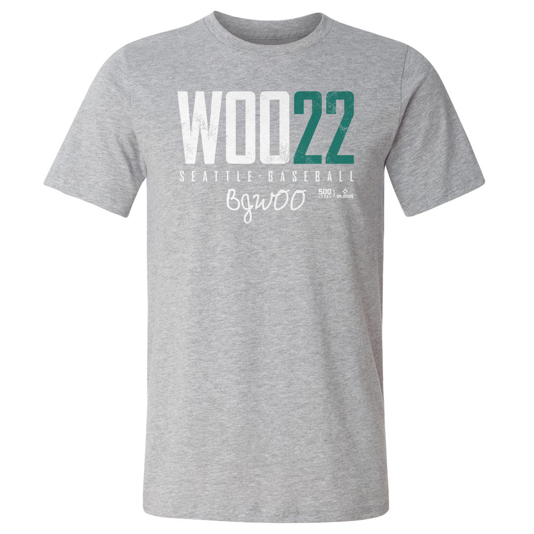 Bryan Woo Shirt | Seattle Baseball Men's Cotton T-Shirt | 500 Level ...