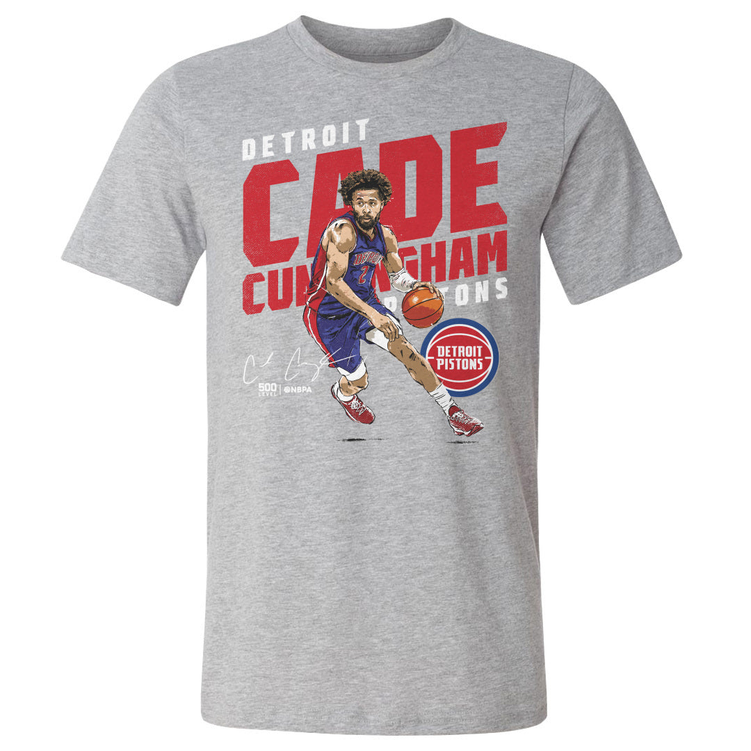 Cade Cunningham Shirt | Detroit NBA & NBPA & Image Men's Cotton T-Shirt ...