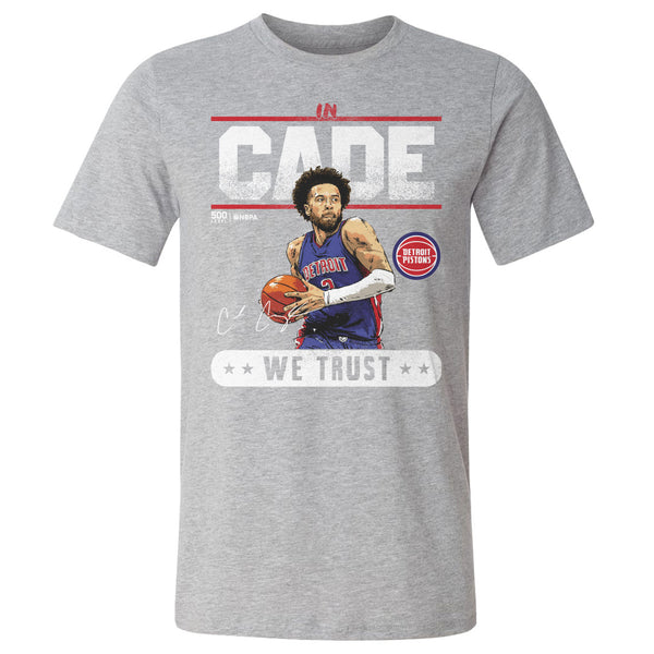 Cade Cunningham Shirt | Detroit NBA & NBPA & Image Men's Cotton T-Shirt ...
