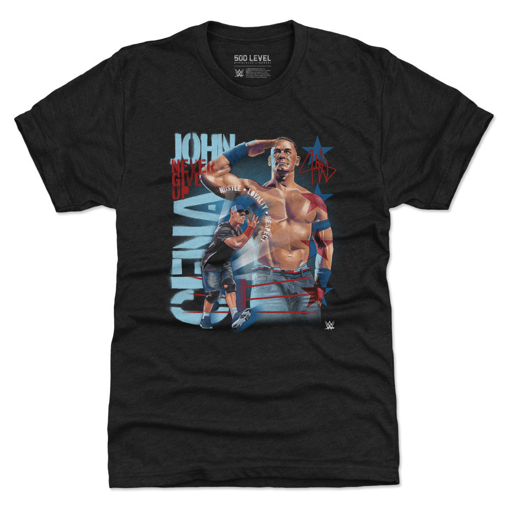 John Cena T-Shirt | Superstars WWE & Image Men's Premium T-Shirt | 500 ...