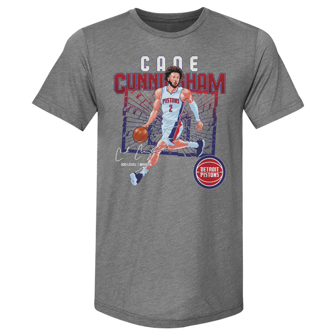 Cade Cunningham T-Shirt | Detroit NBA & NBPA & Image Men's Premium T ...