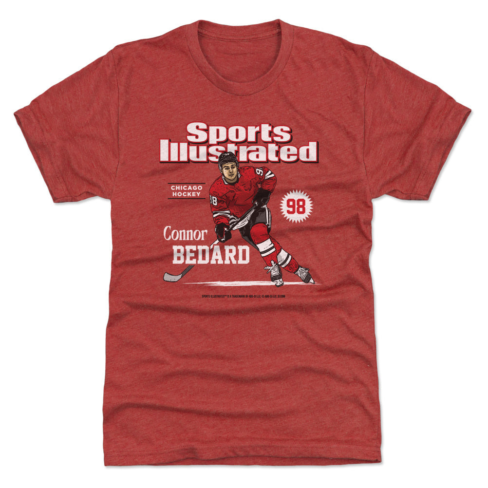 Connor Bedard T-Shirt | Chicago Sports Illustrated & NHLPA Men's ...