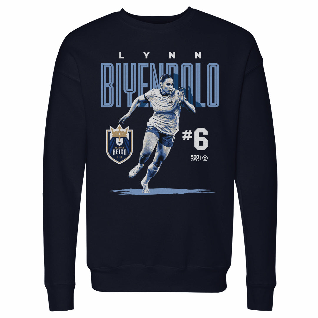 Lyn Biyendolo Men's Crewneck Sweatshirt | Seattle NWSL & NWSLPA Men's ...