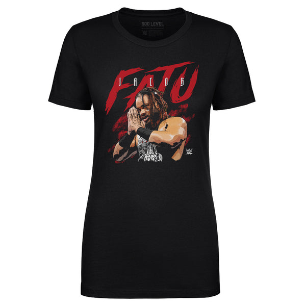 Jacob Fatu Women's Shirt | Superstars WWE Women's T-Shirt | 500 Level ...