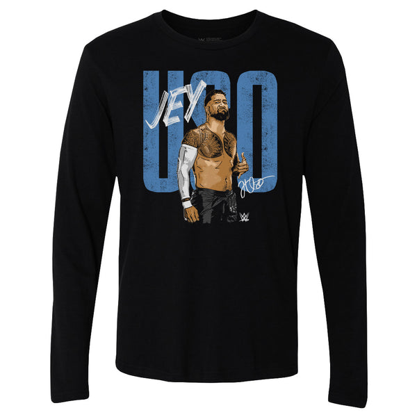 Jey Uso Men's Long Sleeve T-Shirt | Superstars WWE Men's Long Sleeve T ...