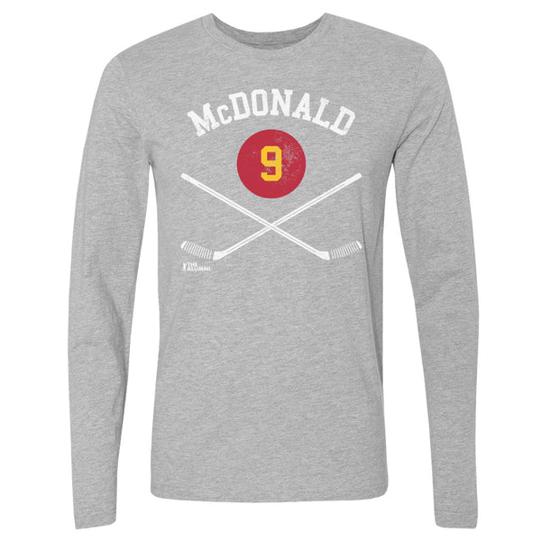 Lanny McDonald Men's Long Sleeve T-Shirt | Colorado NHLA Men's Long ...