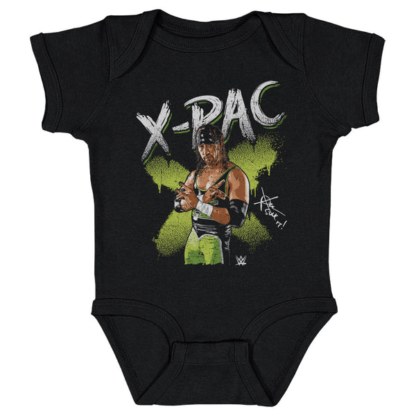 X-Pac Baby Clothes | Legends WWE Kids Baby Onesie | 500 Level - 500 LEVEL