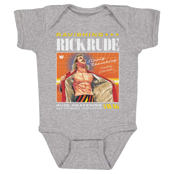 Rick Rude Baby Clothes | Legends WWE Kids Baby Onesie | 500 Level - 500 ...