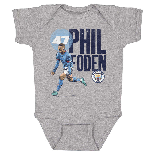 Phil Foden Baby Clothes | Manchester Premier League Kids Baby Onesie ...