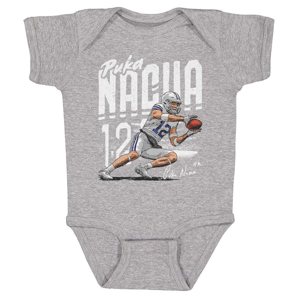 Puka Nacua Baby Clothes | Utah NIL Kids Baby Onesie | 500 Level - 500 LEVEL
