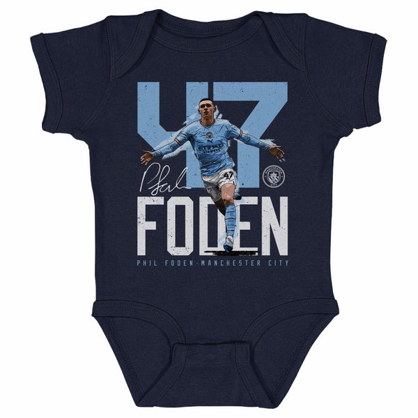 Phil Foden Baby Clothes | Manchester Premier League Kids Baby Onesie ...