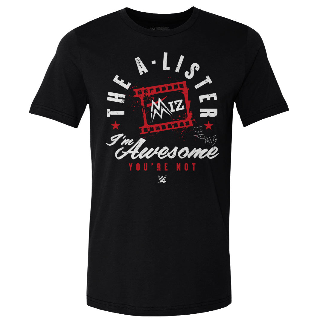 The Miz Shirt | Superstars WWE Men's Cotton T-Shirt | 500 Level - 500 LEVEL