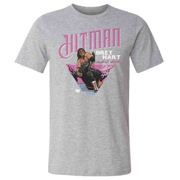 Bret Hart Shirt | Legends WWE Men's Cotton T-Shirt | 500 Level - 500 LEVEL