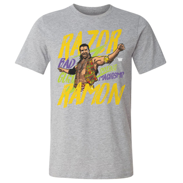 Razor Ramon Shirt | Legends WWE Men's Cotton T-Shirt | 500 Level - 500 ...