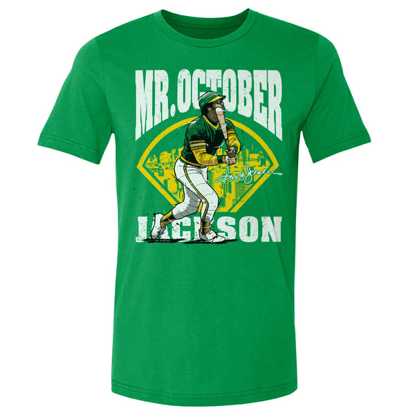 Reggie Jackson Shirt | Oakland Throwbacks Men's Cotton T-Shirt | 500 ...