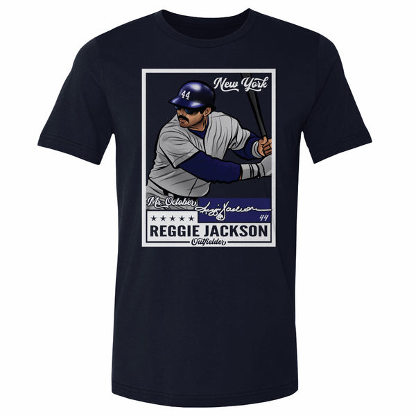 Reggie Jackson Shirt | New York Throwbacks Men's Cotton T-Shirt | 500 ...