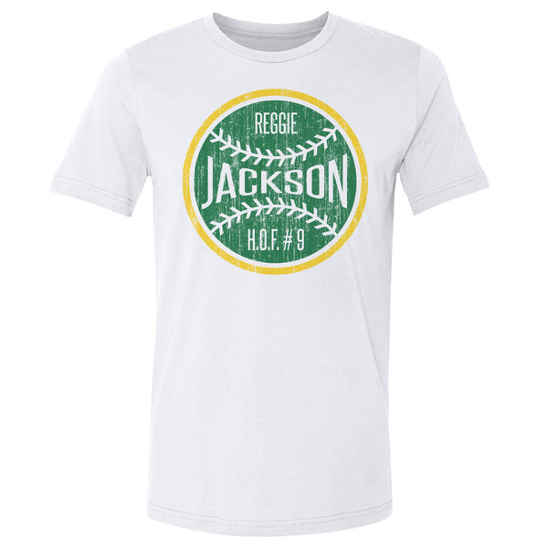 Reggie Jackson Shirt | Oakland Throwbacks Men's Cotton T-Shirt | 500 ...