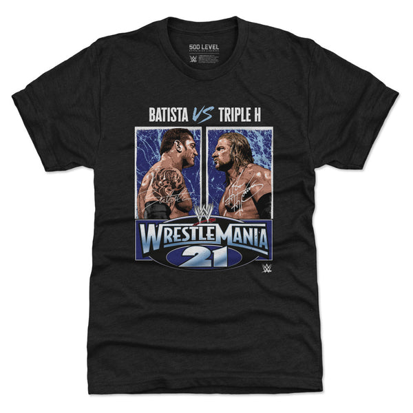 Triple H T-Shirt | Wrestlemania WWE Men's Premium T-Shirt | 500 Level ...