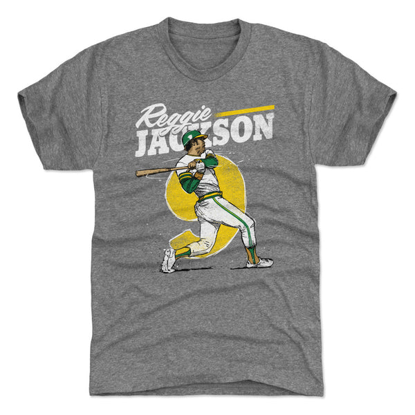 Reggie Jackson T-Shirt | Oakland Throwbacks Men's Premium T-Shirt | 500 ...