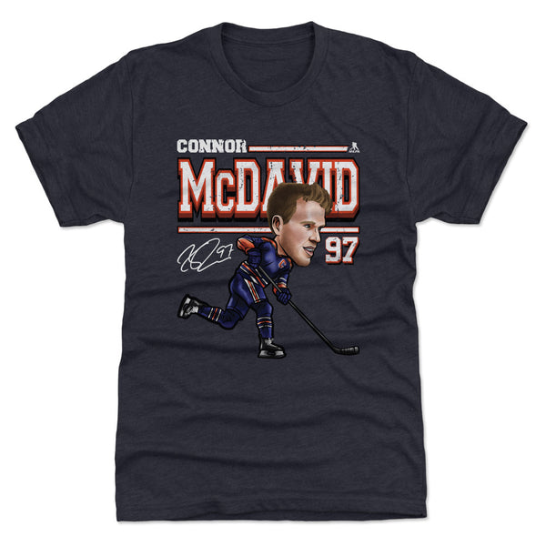 Connor McDavid T-Shirt | Edmonton Hockey Men's Premium T-Shirt | 500 ...