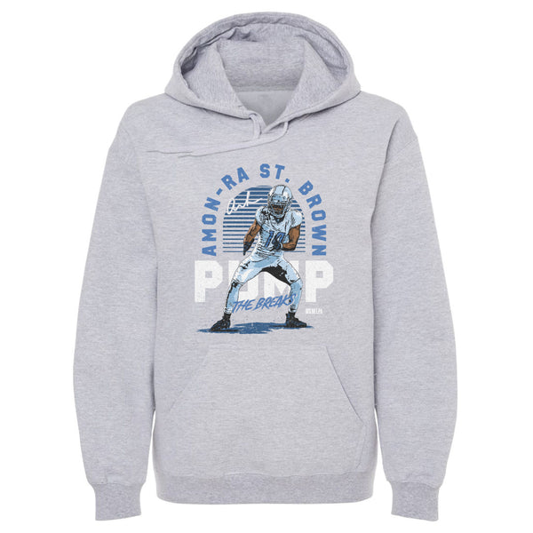 Amon-Ra St. Brown Hoodie | Detroit Football Men's Hoodie | 500 Level ...